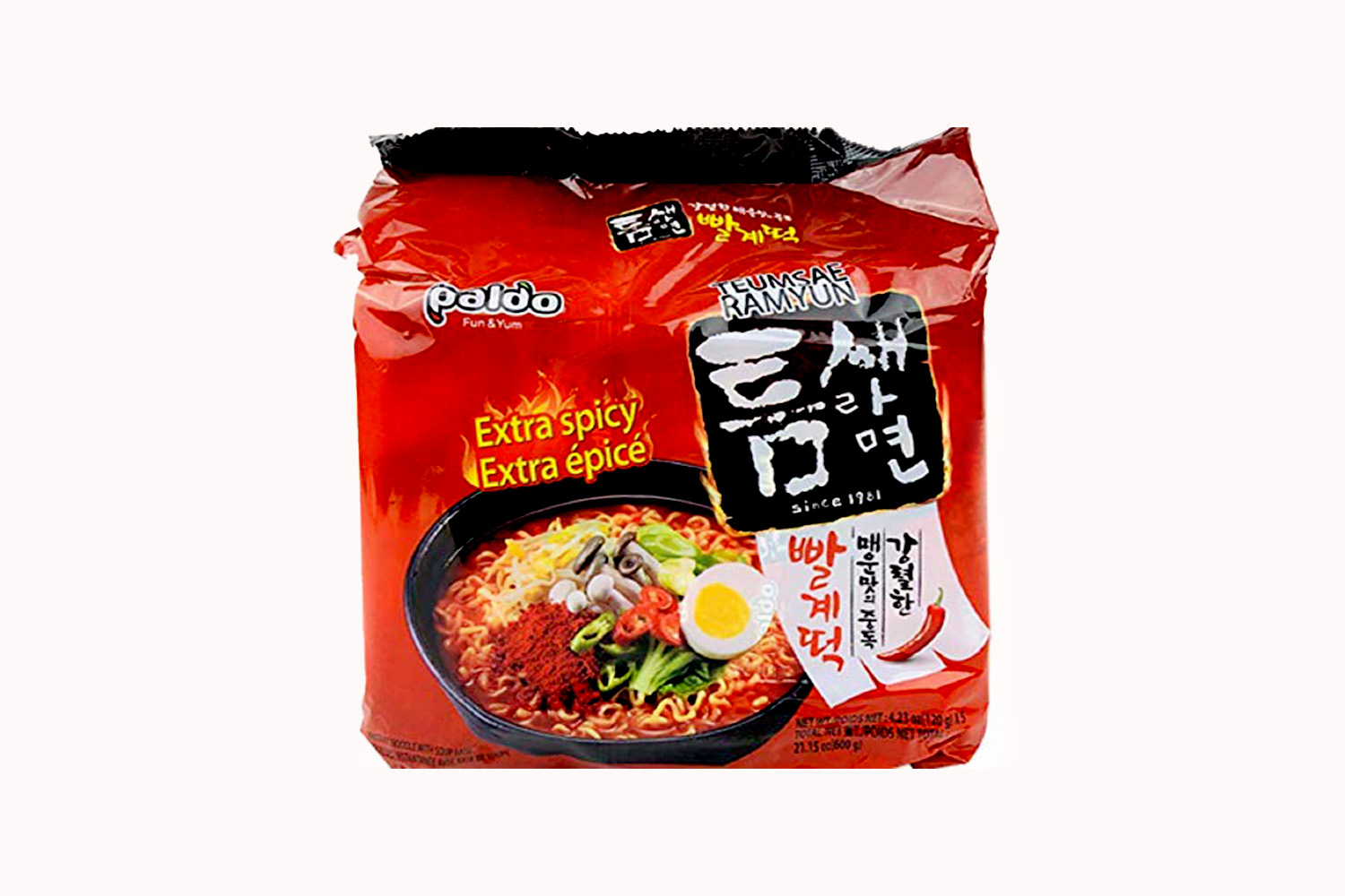 Buy Paldo Teumsae Ramyun Spicy Korean Noodles Online