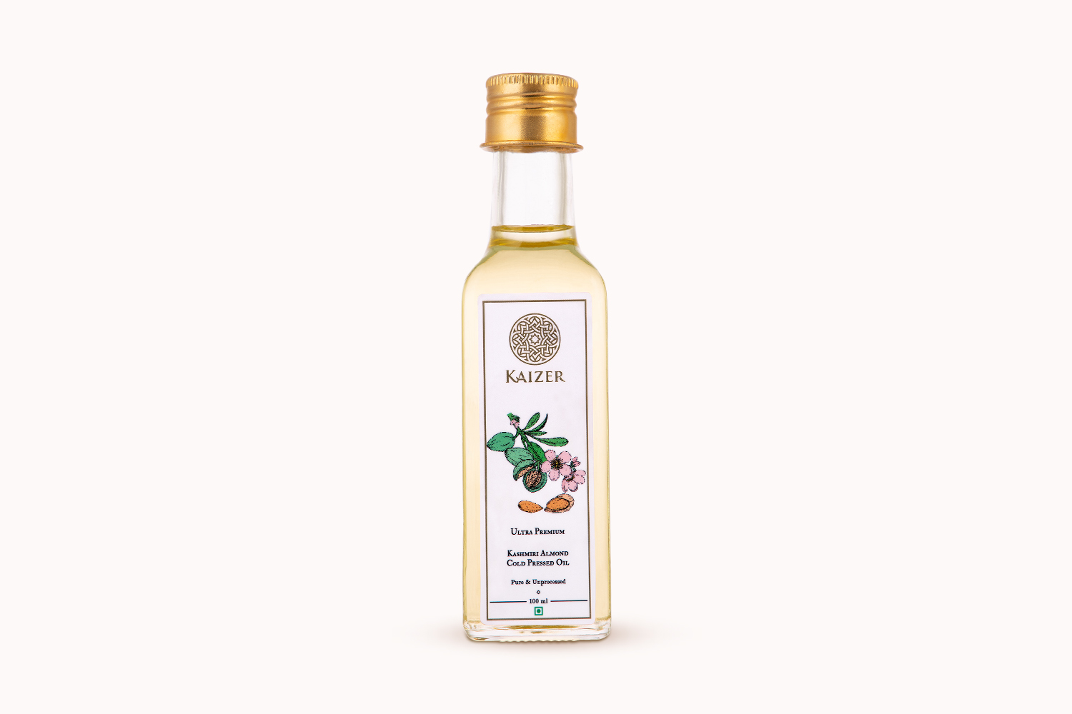 Buy Kaizer Cold Pressed Kashmiri Almond Oil Online | Foodstories