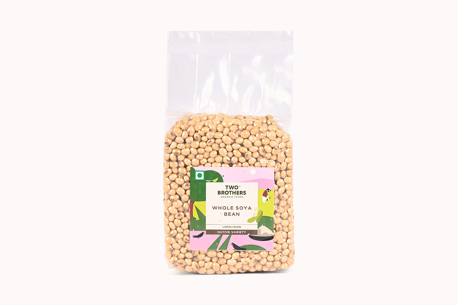 Buy Organic Two Brothers Whole Soya Beans Online
